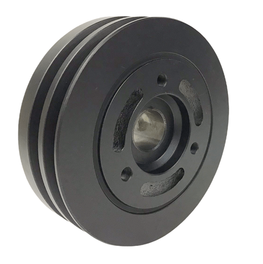 1975-1989 Chevy 292 Inline 6 two V-groove harmonic balancer.